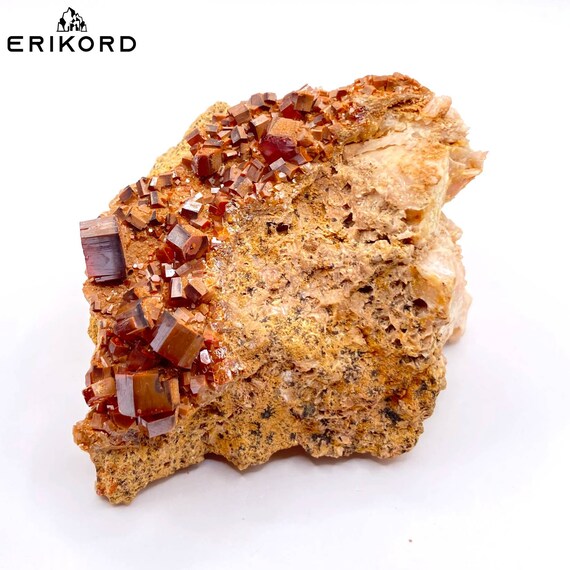 Rocks & Geodes Home & Living Vanadinite Rough Crystal Specimen Home ...