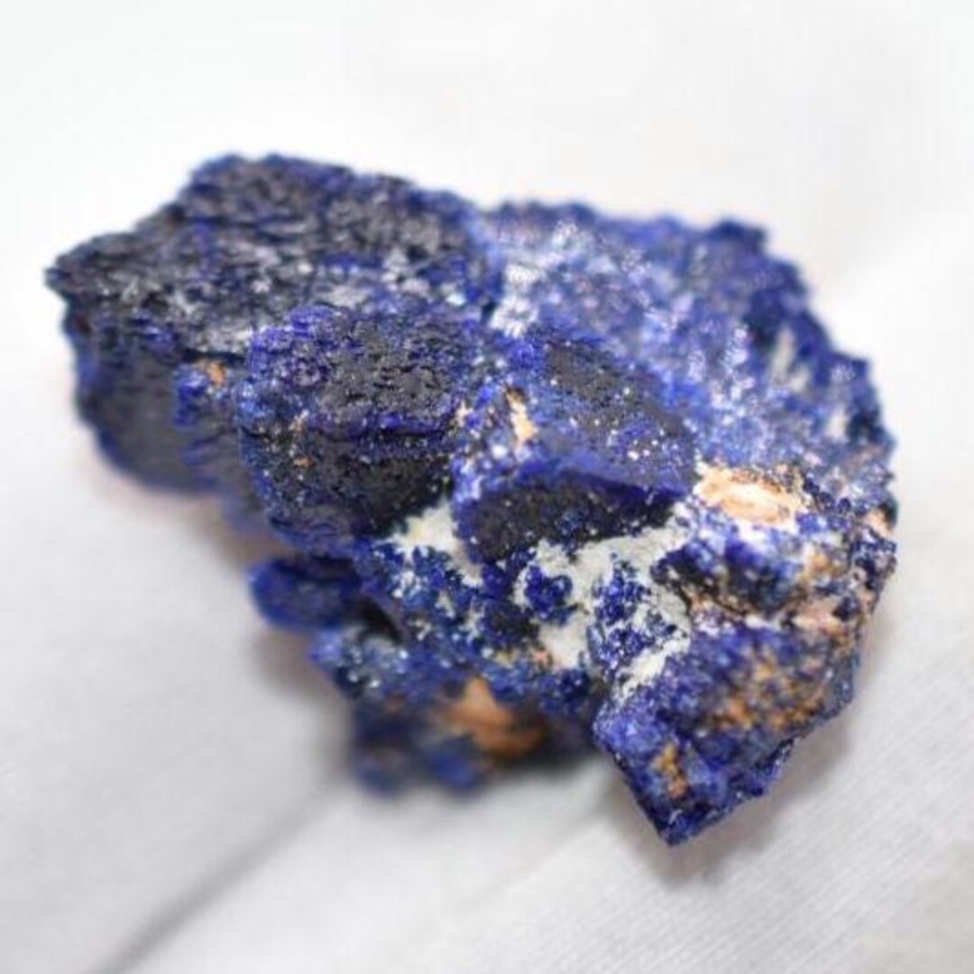 5.44g Crystallized Azurite - Kerrouchen, Morocco - Blue Azurite ...