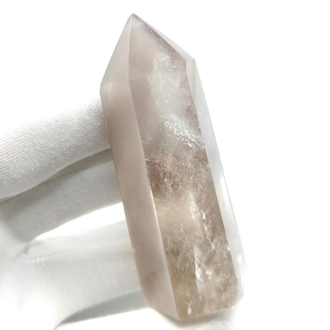 77g Lithium Quartz Point - Polished Lithium Quartz Tower - Small ...