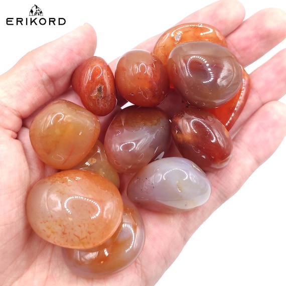Bulk Lot of Orange Carnelian Agate From Brazil Natural Carnelian Tumbled Stone Crystal Tumbles Red Agate Orange Agate Carnelian Crystal Etsy UK