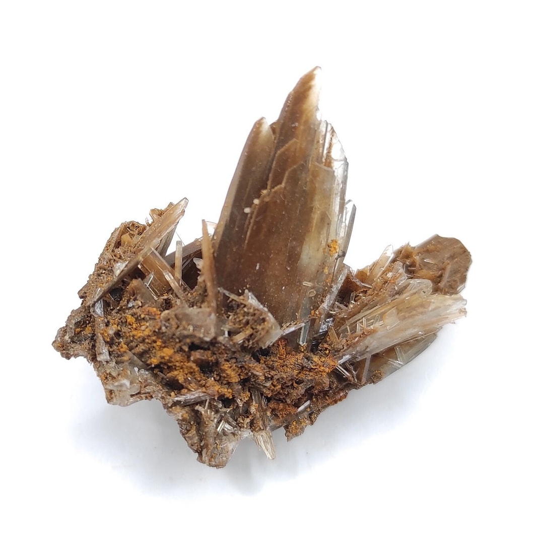 10g Brown and Blue Barite Specimen Nador Morocco Barite - Etsy