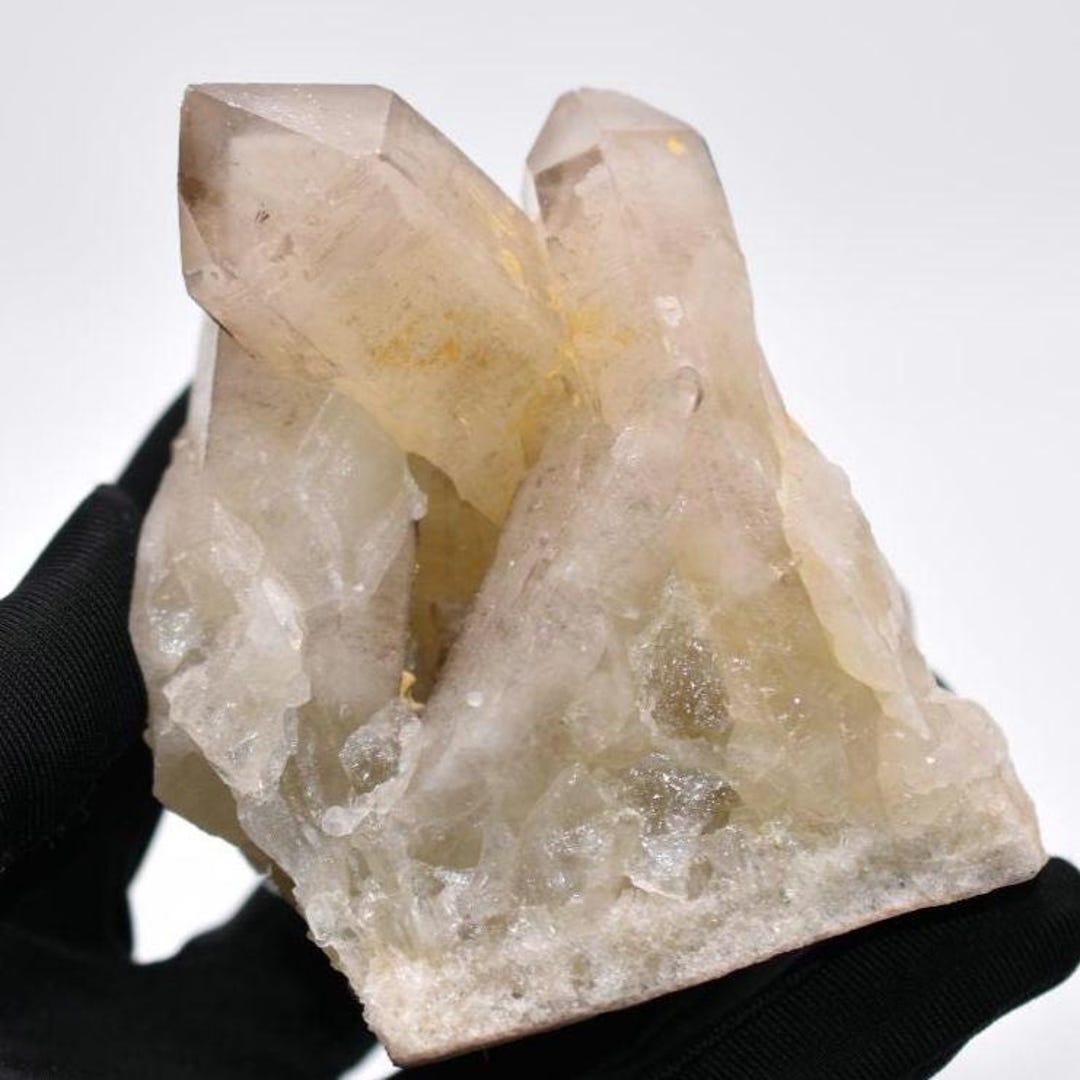 404g Phantom Quartz Crystal Cluster - Quartz Specimen From Madagascar ...