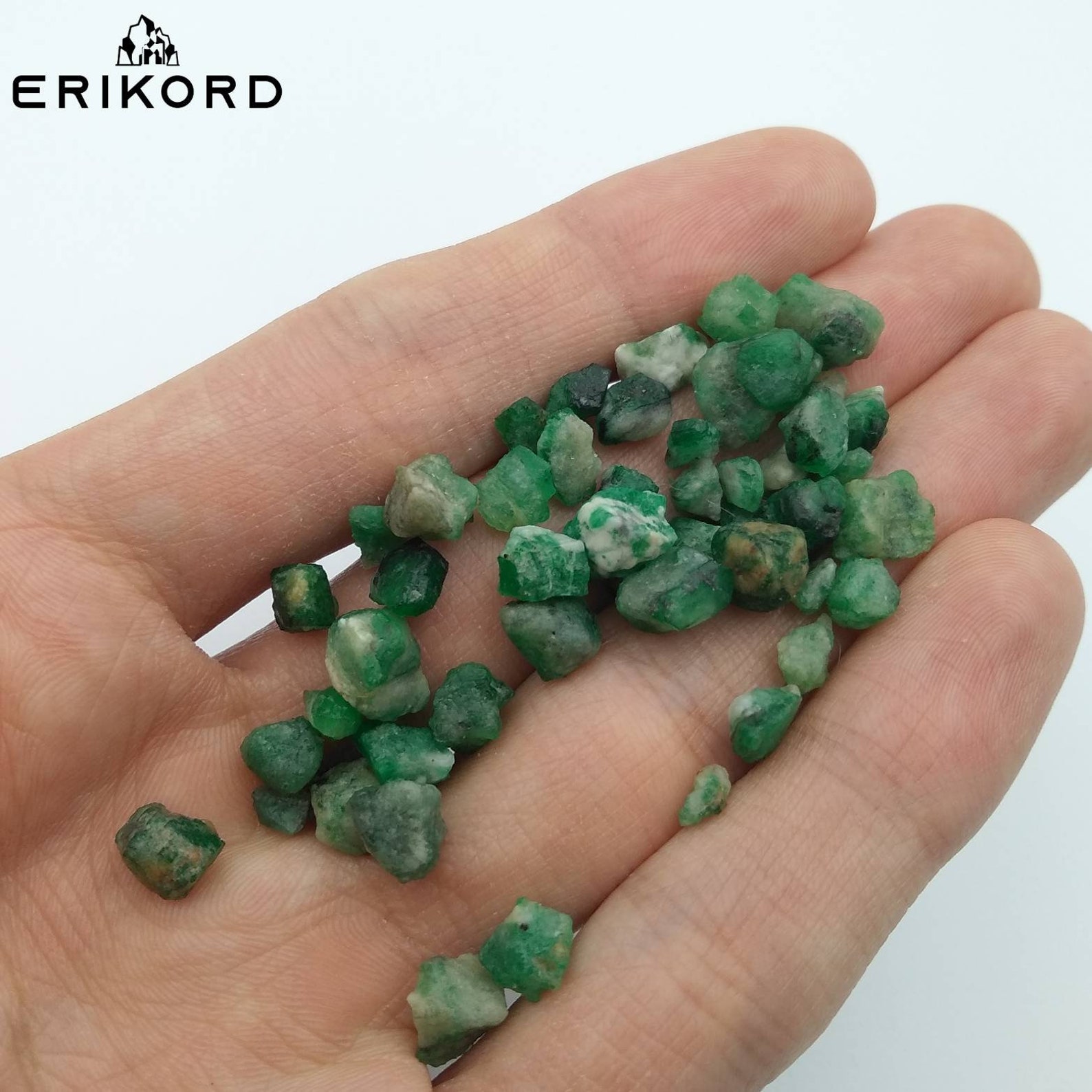 25/50ct Emerald Lot Untreated Emeralds Unoiled Unheated | Etsy