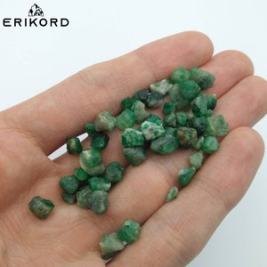 25/50ct Emerald Lot Untreated Emeralds Unoiled Unheated Natural Earth ...