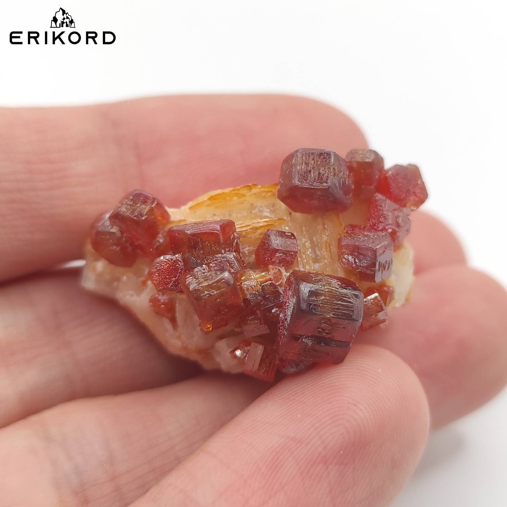 Rocks & Geodes Home & Living Vanadinite Rough Crystal Specimen Home ...