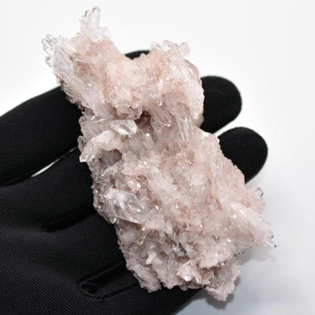 86g Natural Pink Quartz - Lithium Coated Quartz Crystal - Bolivar ...