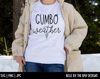 Gumbo Weather Svg - Etsy