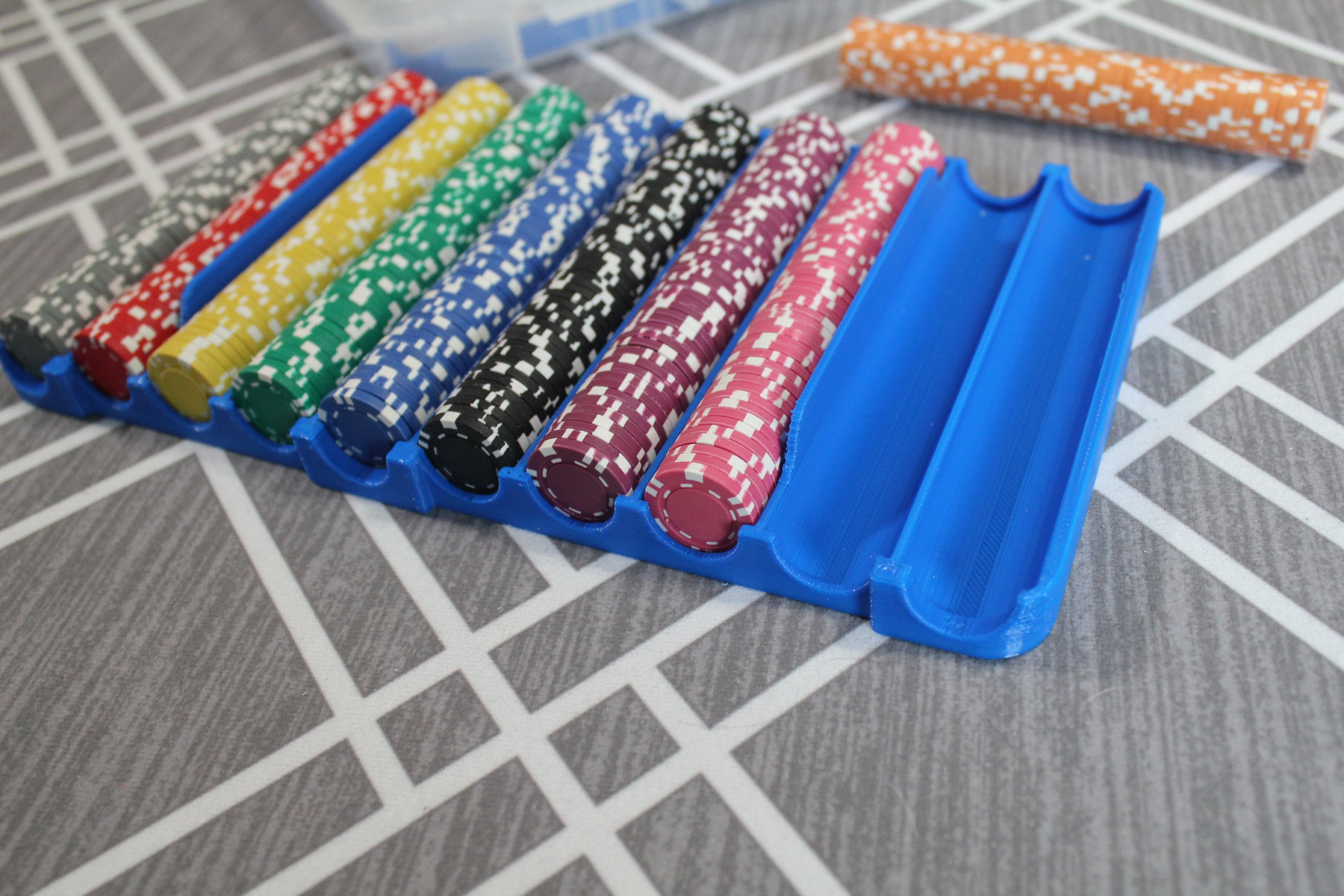 Mini Poker Chip Insert Holds 500 Chips - Etsy