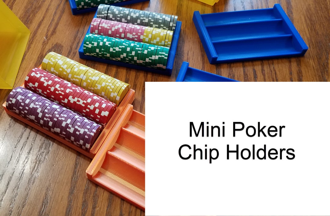 Mini Poker Chip Holders Ultimate Guard Boulder Card Deck Sized - Etsy