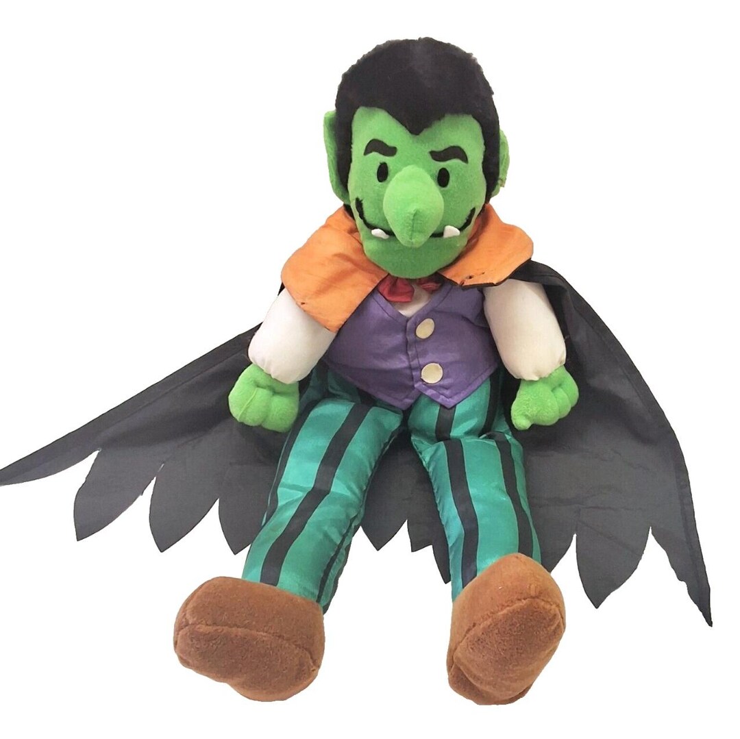 Vintage 1997 Nylon Parachute Dracula Vampire Plush Toy 15" Gibson ...
