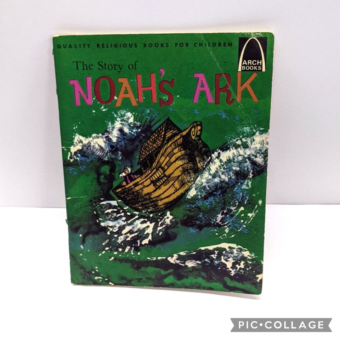 Vintage 1965 the Story of Noah's Ark From Genesis for Children Picture ...