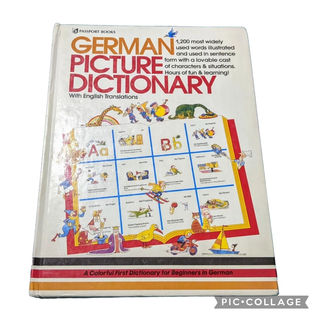 Passport Books german Picture Dictionary With - Etsy