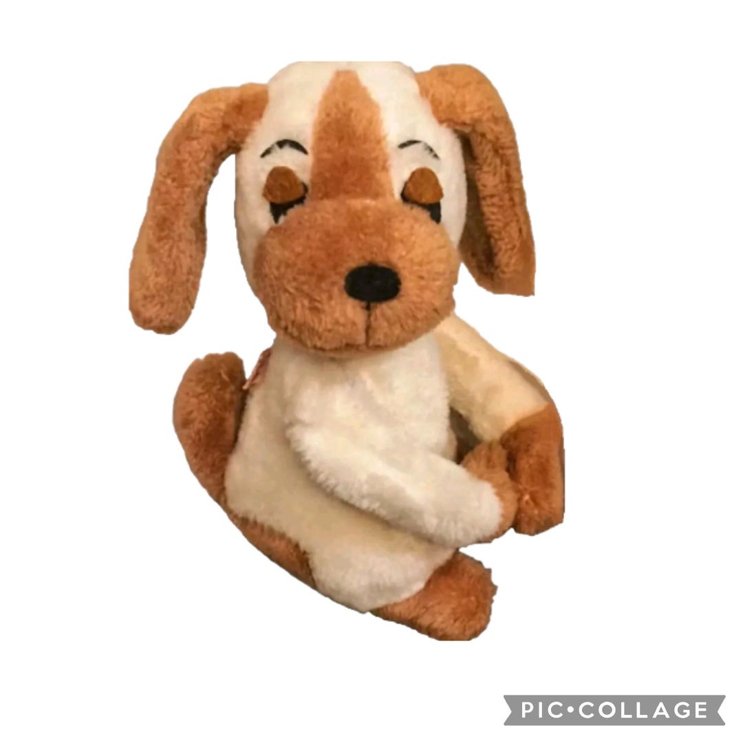 Vintage 1976 R. Dakin "hugging Hound Dogs" Boy Puppy Dog Only Plush Toy ...