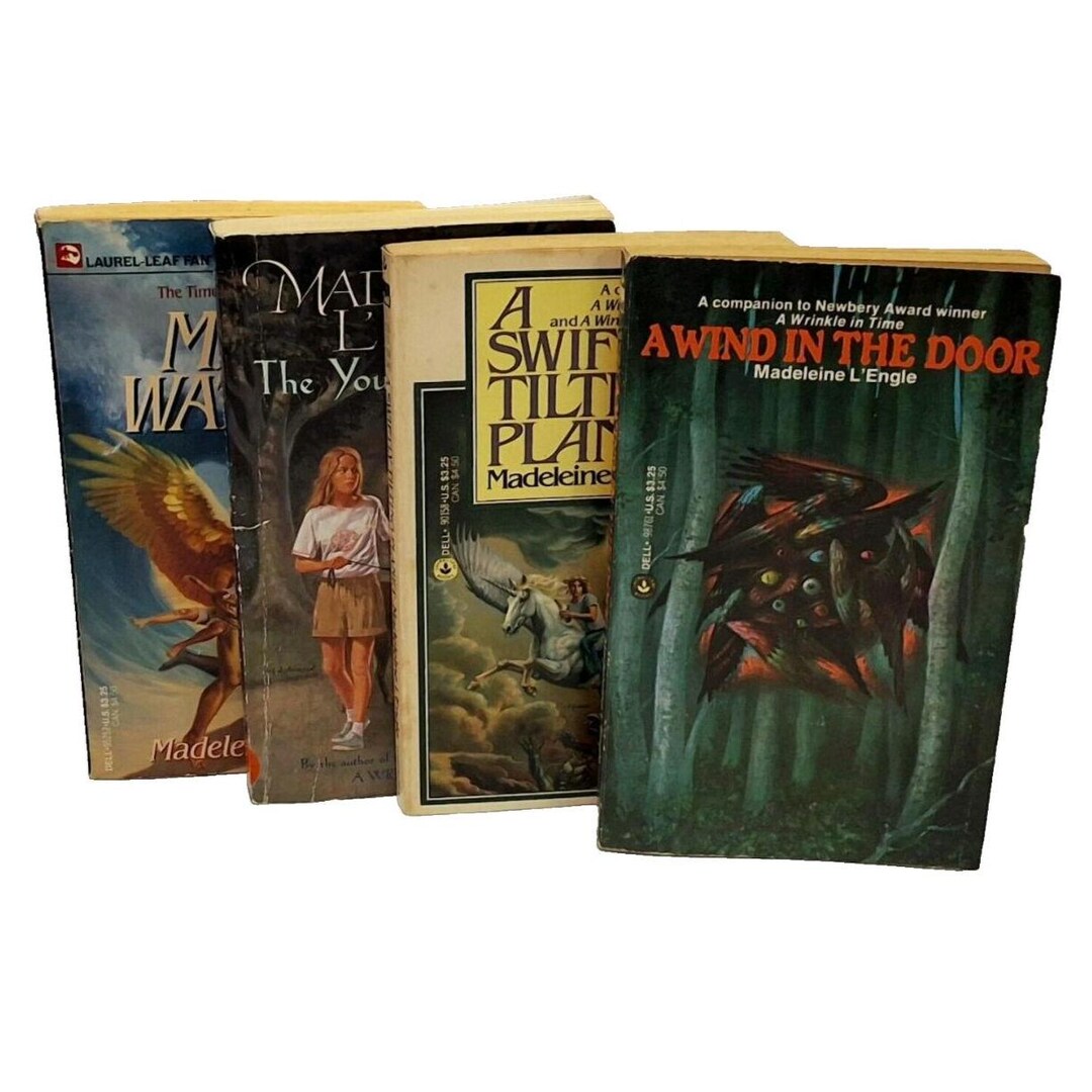 Vintage "a Wrinkle in Time" Companion Series by Madeleine L'engle ...