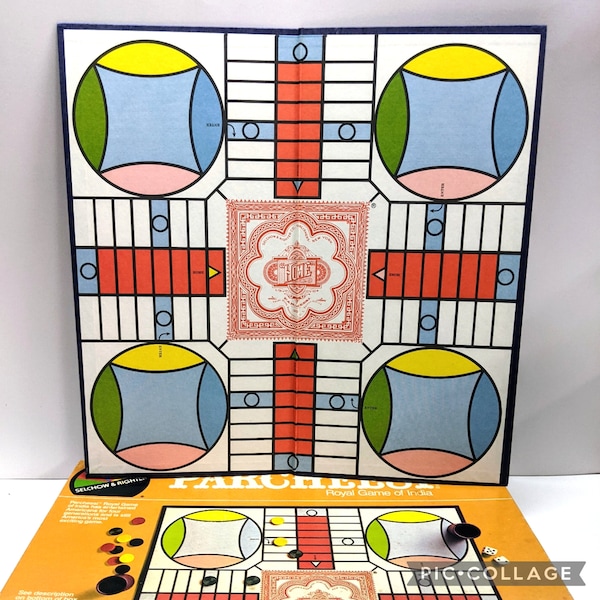 Parcheesi Board Game - Etsy