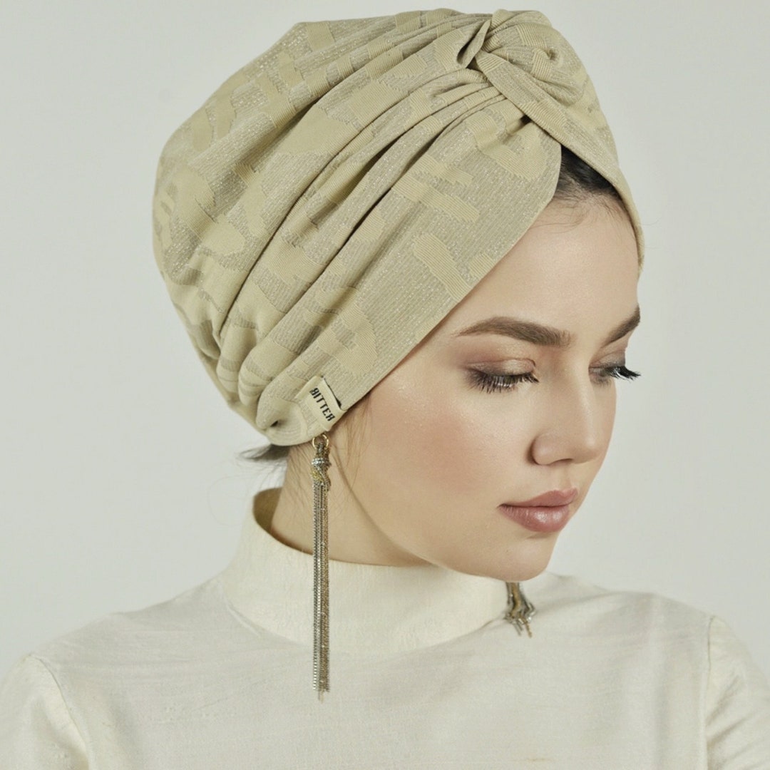 Handmade Knitted Turban, Twisted Head Wrap, Chemo Headwear - Etsy UK