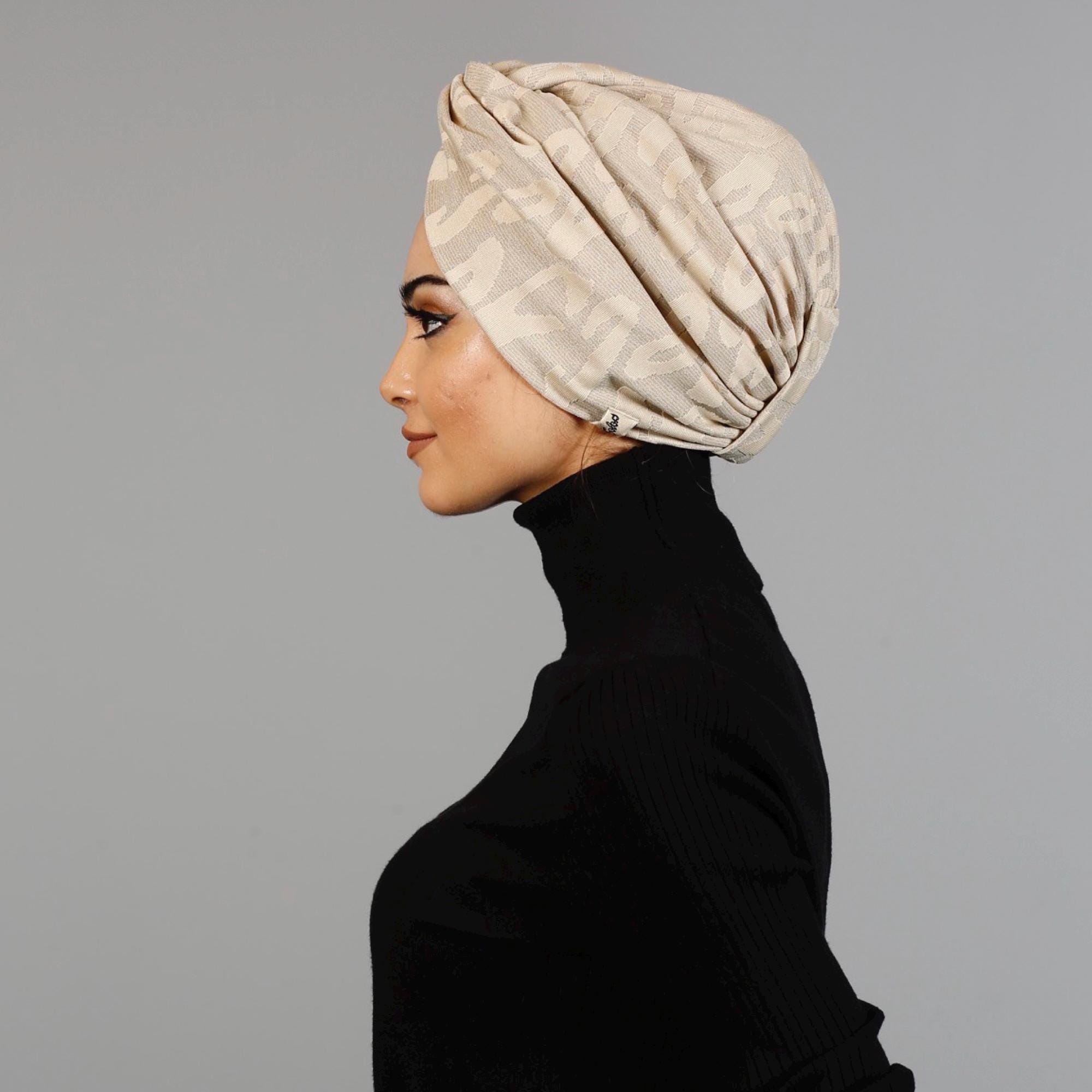 Handmade Twisted Turban, Fashion Bonnet, Reversible Turban, Hijab ...