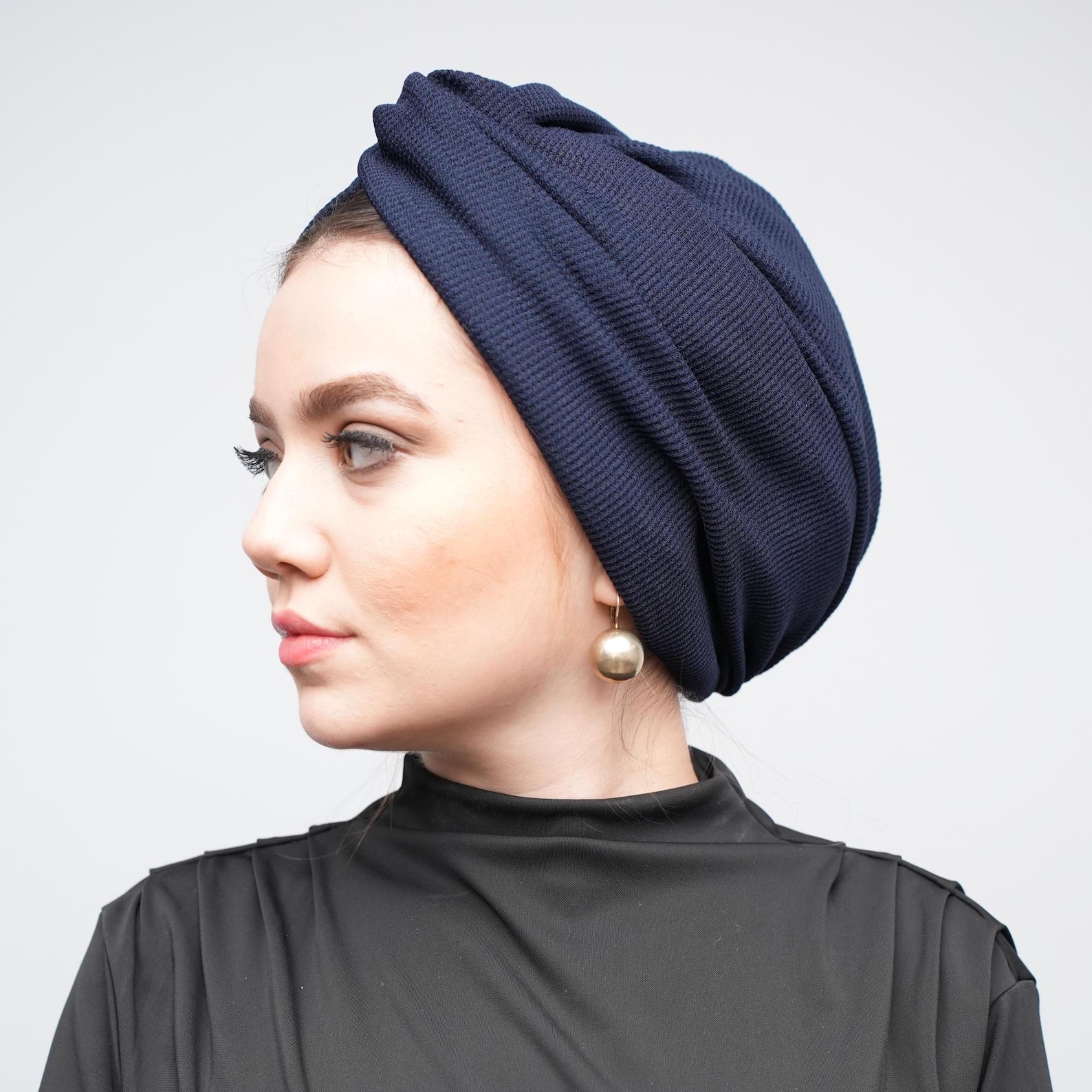 Handmade Women Turban, Ankara Head Wrap, Pre-tied Turban Hat, Chemo Cap ...