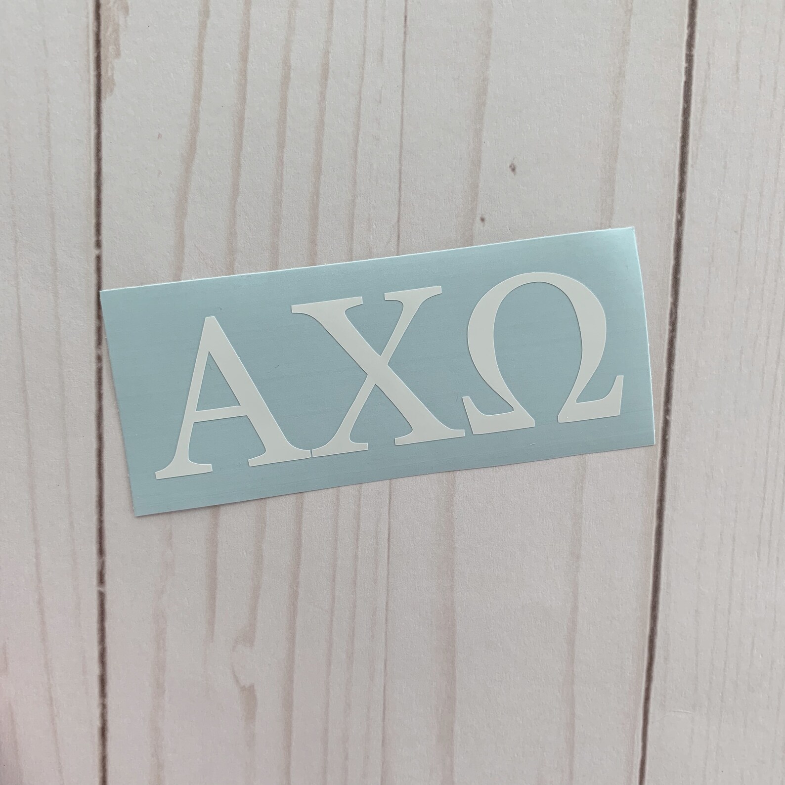 Alpha Chi Omega Letters Vinyl Decal Alpha Chi Omega Alpha | Etsy