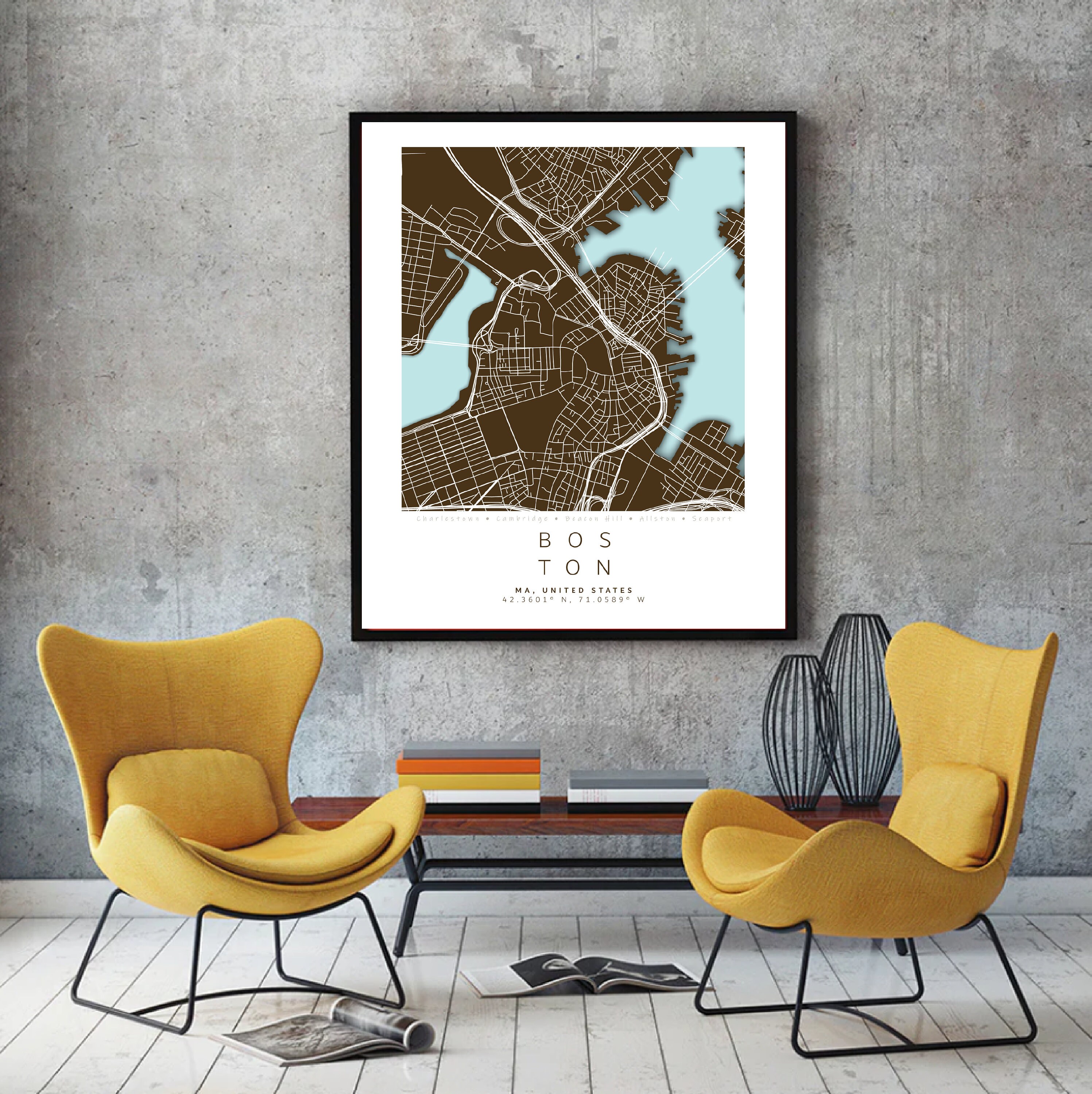 100% Authentic Digital Download Custom City Maps - Etsy
