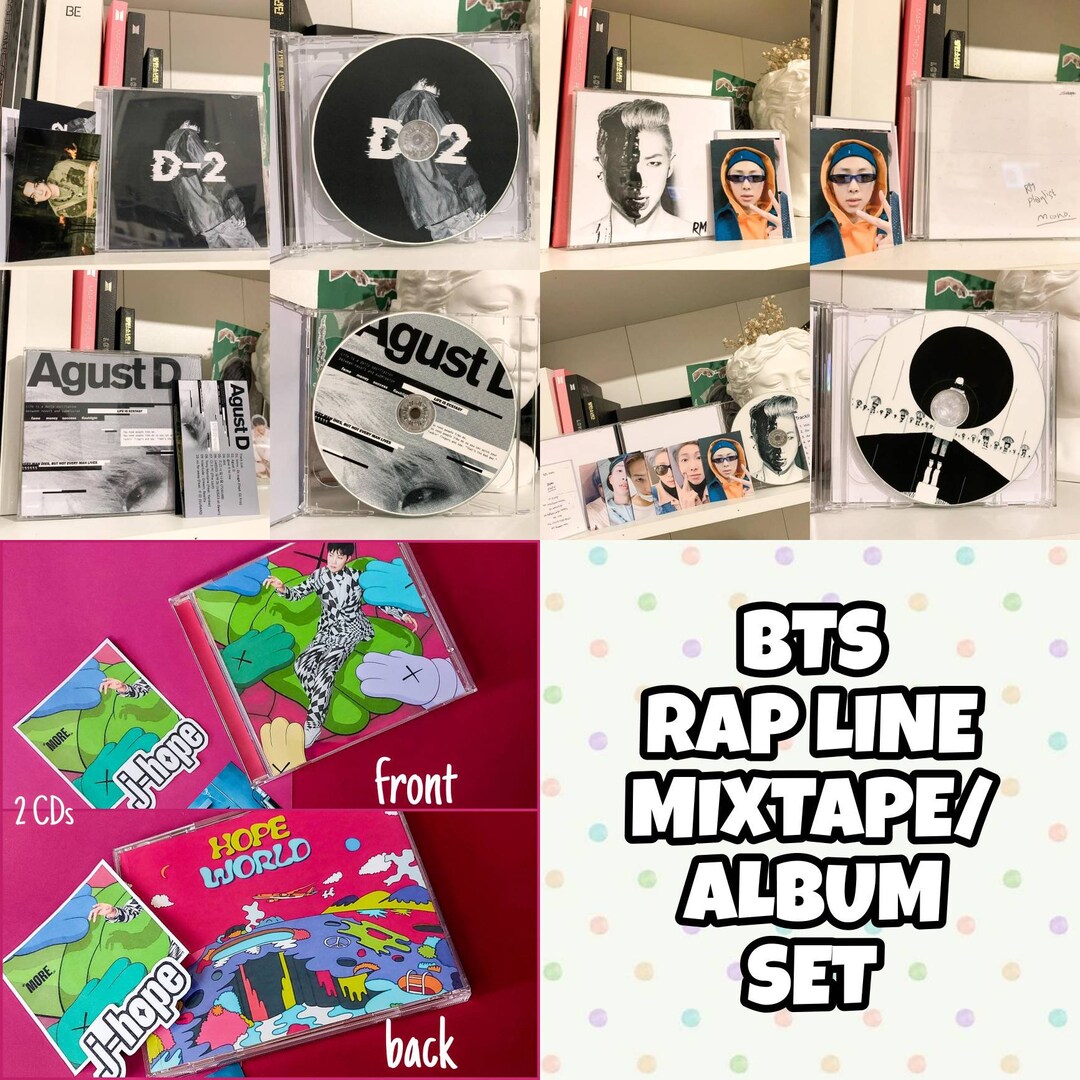 BTS Rapline 2in1 Mixtape / Album Set Hope World Physical CD - Etsy