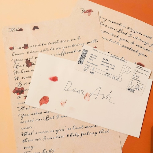 Dear Ash Letter Banana Fish / Ash Lynx / Anime / Eiji - Etsy