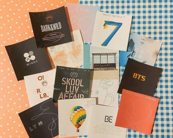 Bts Album Stickers - Etsy