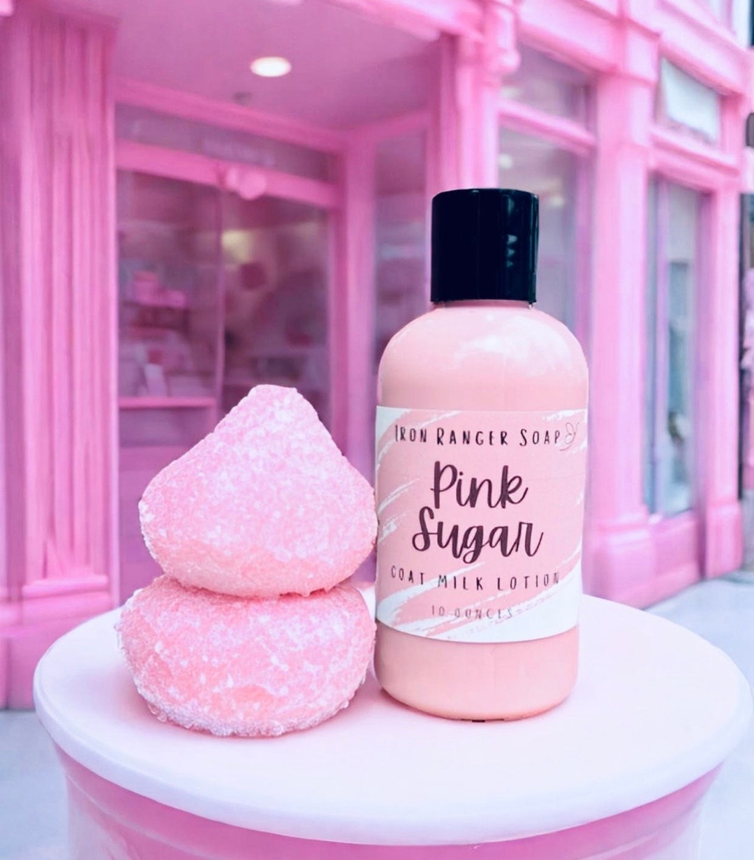 Pink Sugar Goat Milk Body Lotion: Sweet Girly Scent (10 Ounces) - Etsy