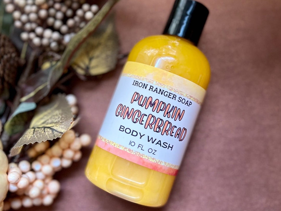 Pumpkin Gingerbread Body Wash, Fall Skin Care, Paraben Free - Etsy