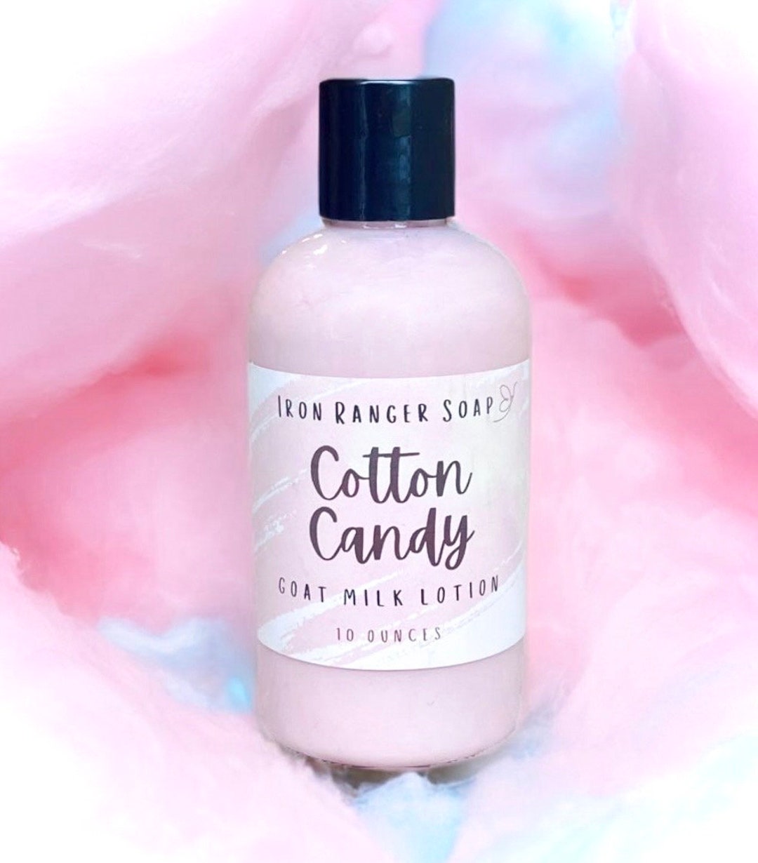 Cotton Candy Lotion, Scented Body Lotion, Goat Milk Lotion, Mothers Day ...