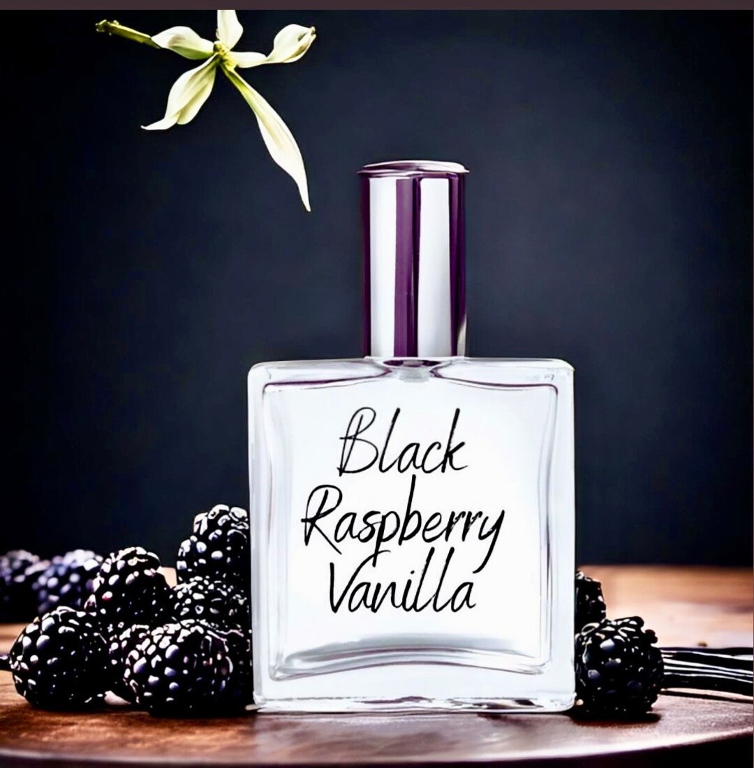 Black Raspberry Vanilla Perfume, Perfume Spray, Perfume Bottle, Artisan ...