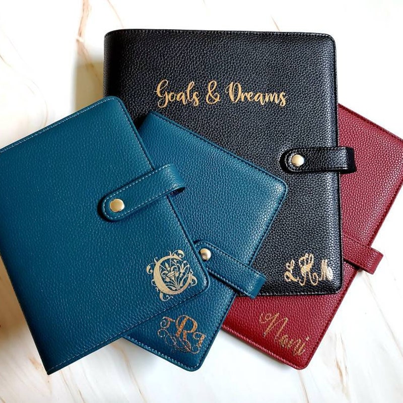 Leather Planner - Etsy