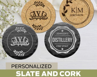 Laser Engraved Coasters | Etsy