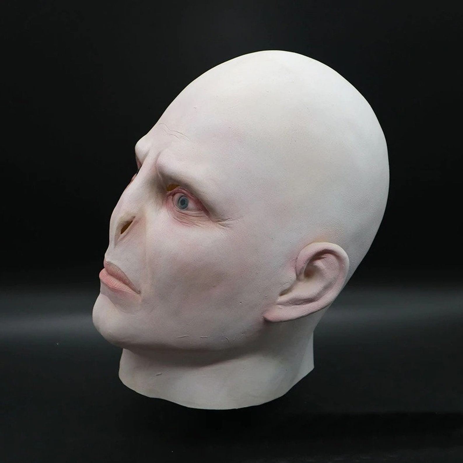 The Dark Lord Voldemort Mask Cosplay Masque Boss Latex | Etsy