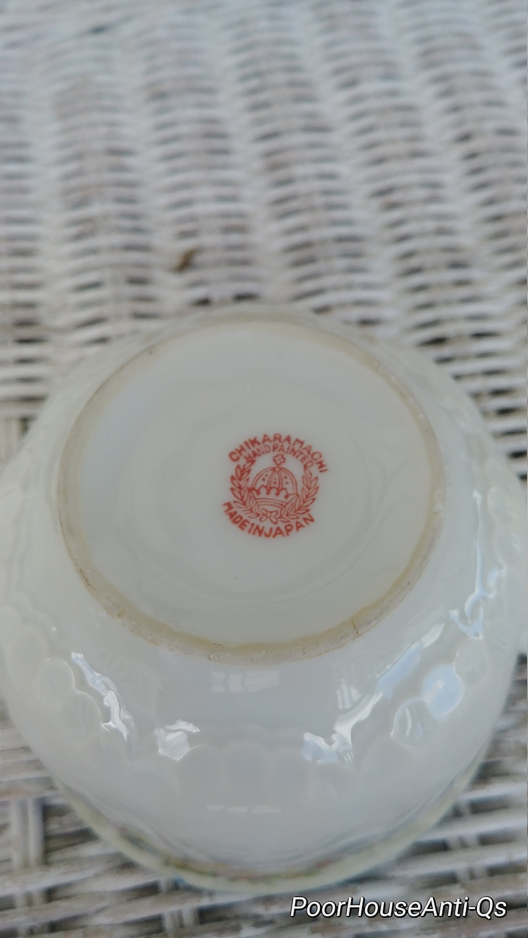 Vintage Teacup and Saucer ~ Chikaramachi ~ Hand Painted ~ Made in Japan ...