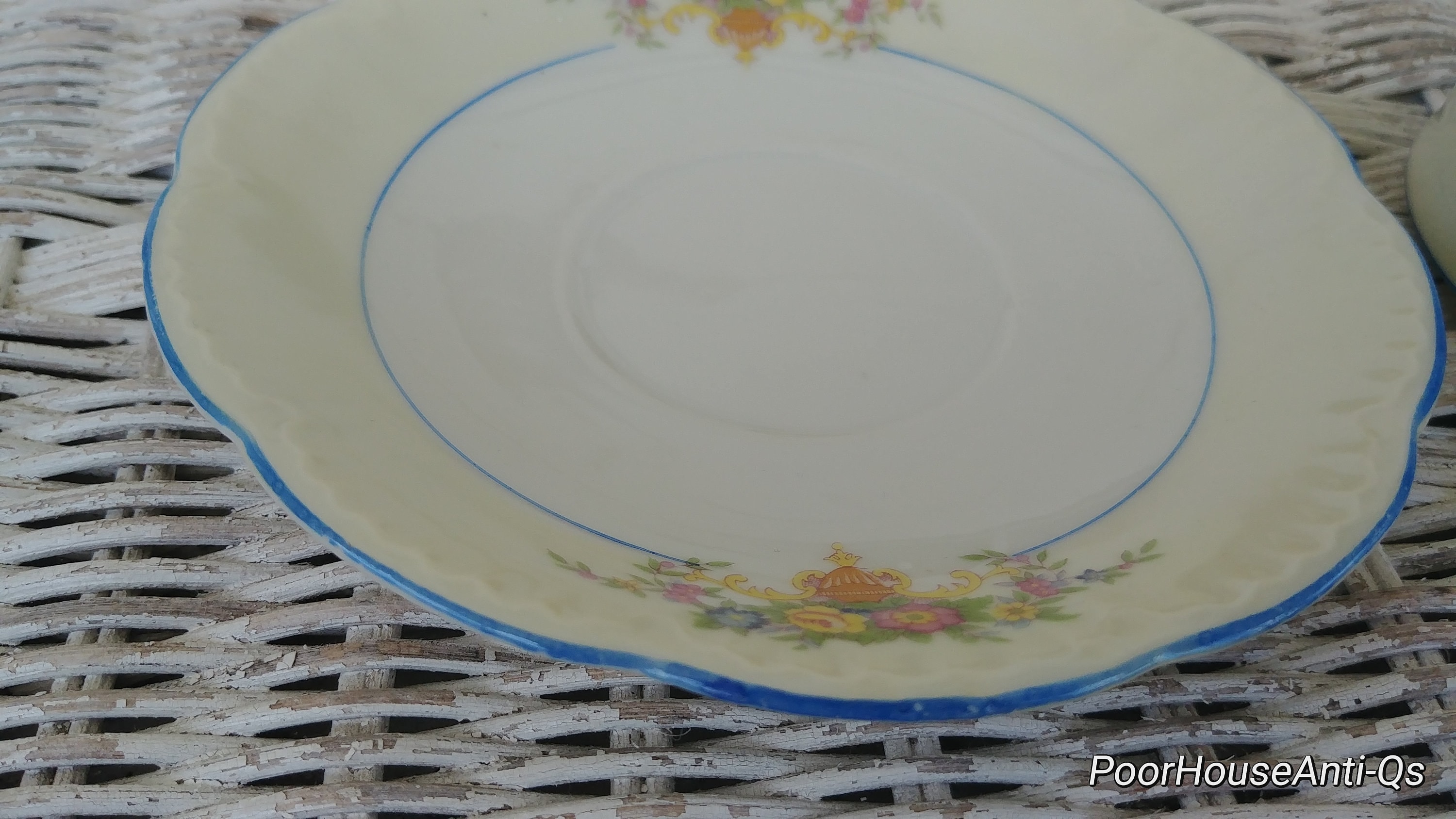 Vintage Teacup and Saucer ~ Chikaramachi ~ Hand Painted ~ Made in Japan ...