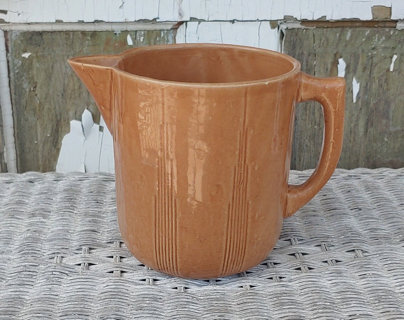 Watt Pottery, Pumpkin, Moon and Stars, Pitcher, Oven Ware, Pottery ...