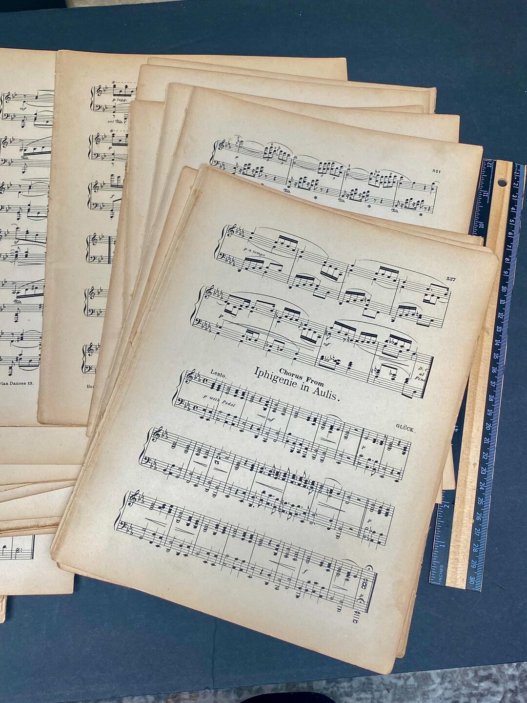 Vintage Music Sheets, Old Music Paper - Etsy