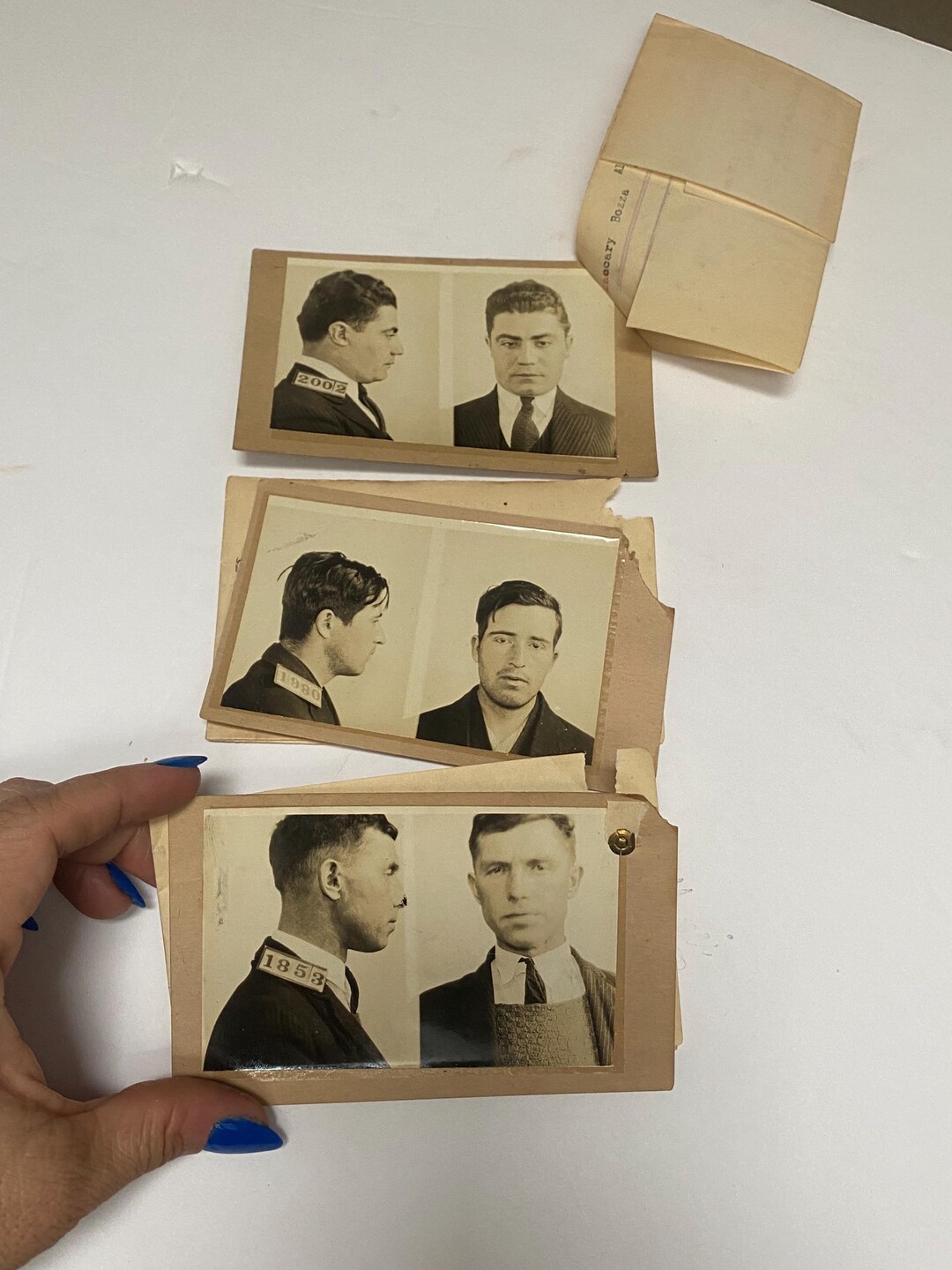 Vintage Probation Cards With Wrap Sheet - Etsy
