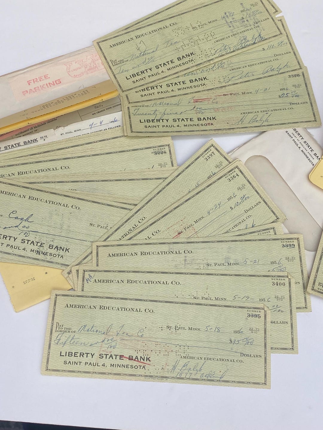 Vintage Used Checks, Junk Journal Ephemera - Etsy