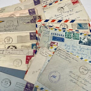 Letters, Vintage Mail - Etsy