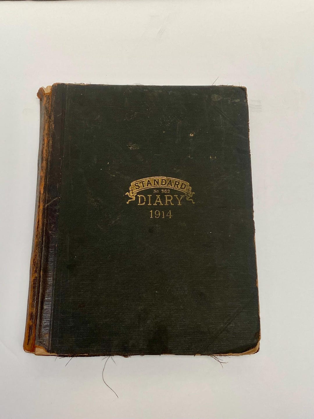 Vintage Diary, 1914, Free Shipping - Etsy