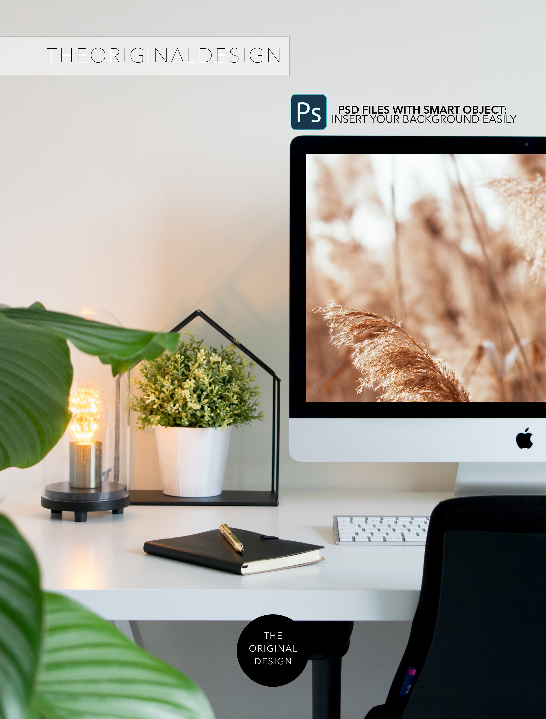 Office Desk Background Psd