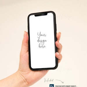 IPhone Mockup With Smart Object Screen Mockup Styled Stock - Etsy