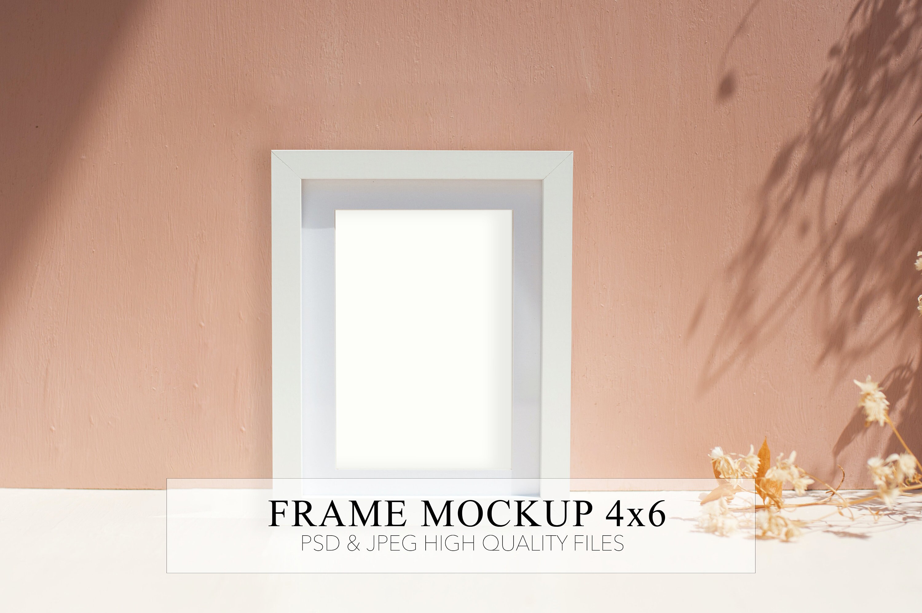 Frame Mockup Boho Frame Mockup Set 4x6 Small Sizes Frame - Etsy