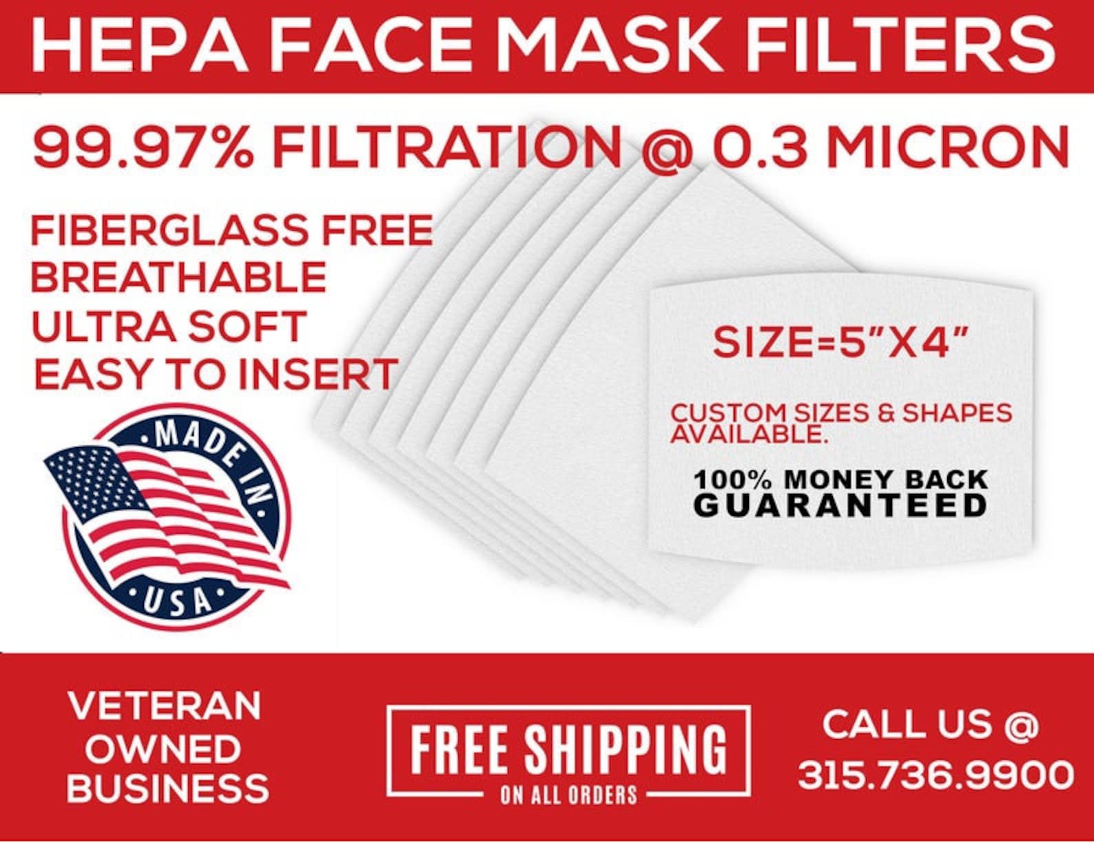 Filter for Mask Face Mask Filter Filter for Face Mask - Etsy