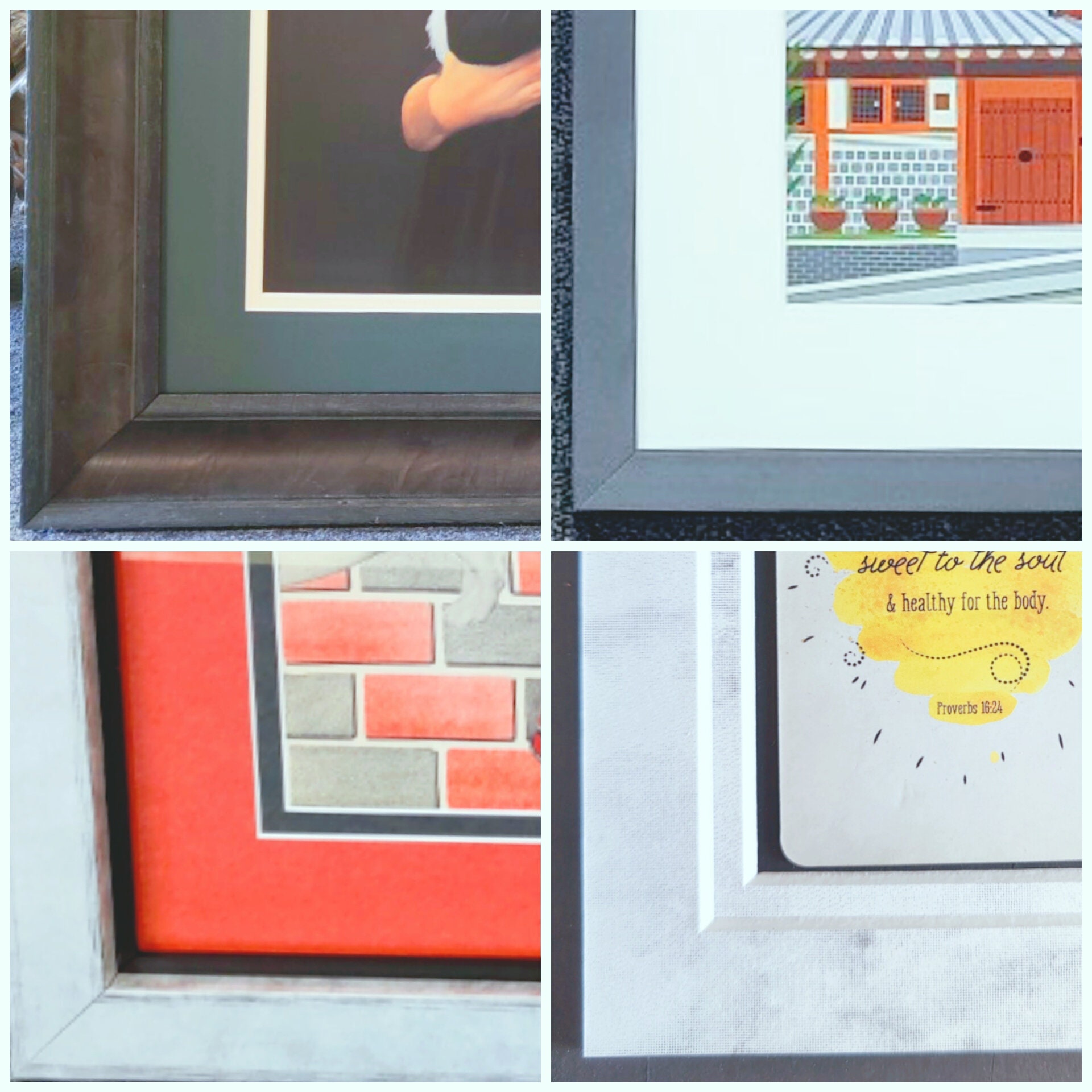 Multiple Opening Square Mat Custom Size Matting for Frame - Etsy