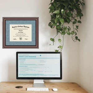 Frame for Diploma | 14x16 Diploma | Custom Diploma Picture Frame ...