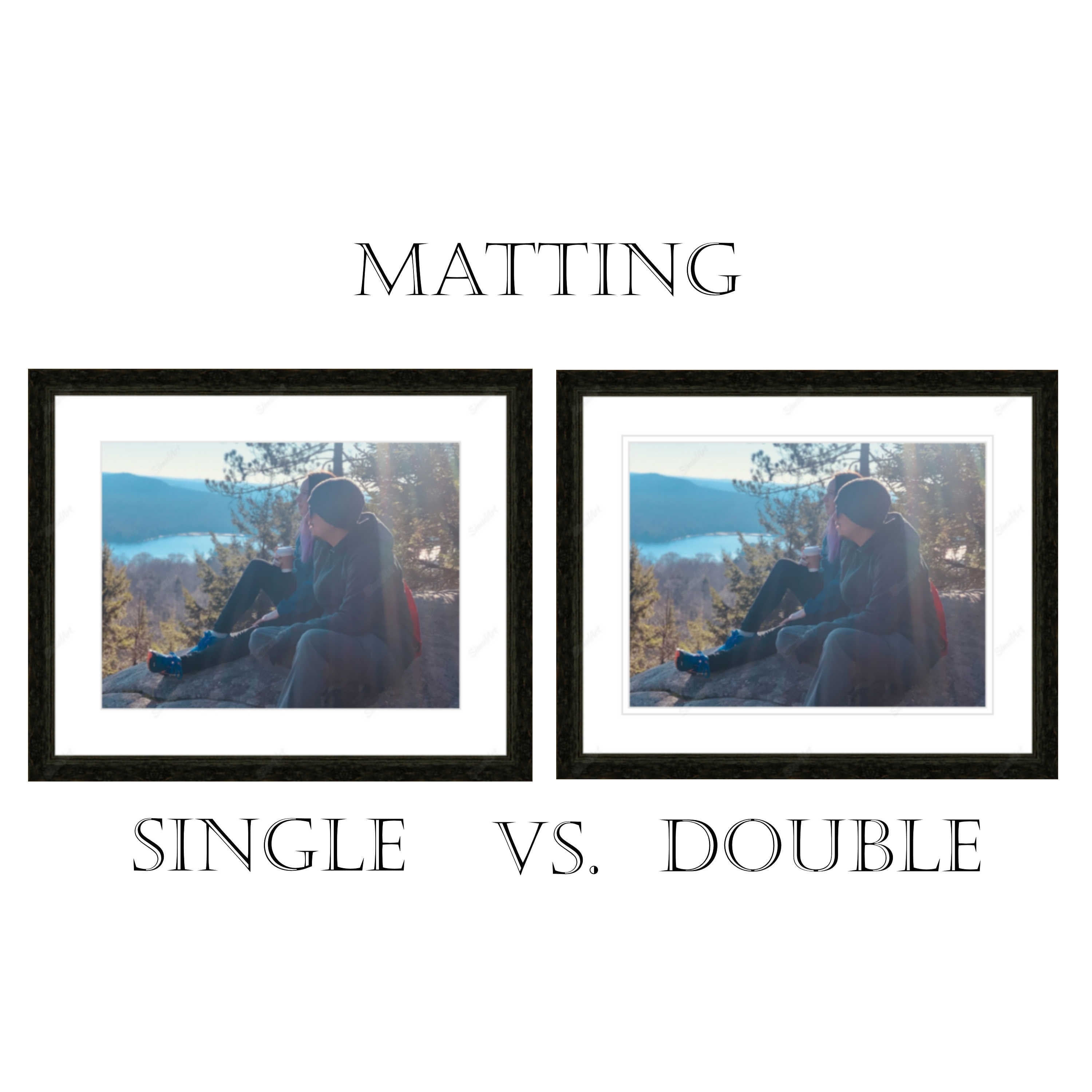 Frame for 16x20 Picture Custom Framing Frame With Mat - Etsy