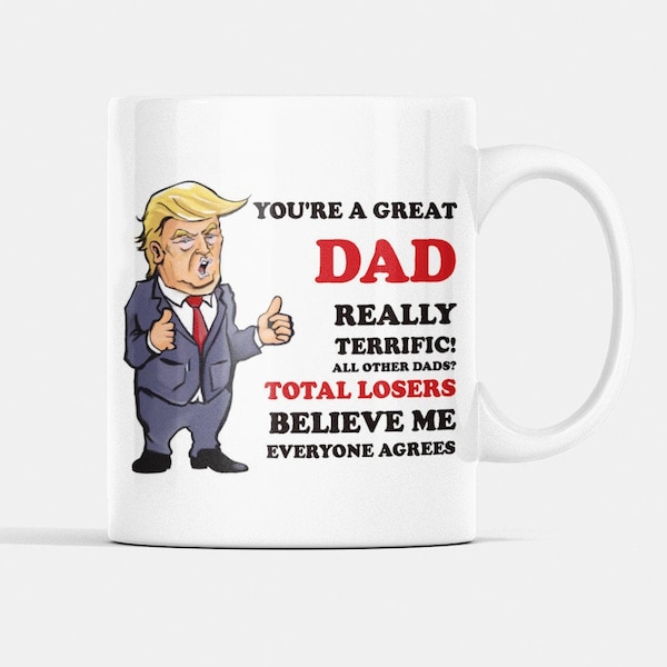 Trump Dad Mug - Etsy